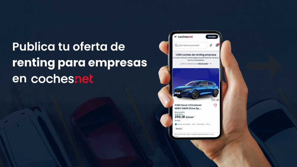 Novedades en coches.net: Renting también para autónomos y empresas